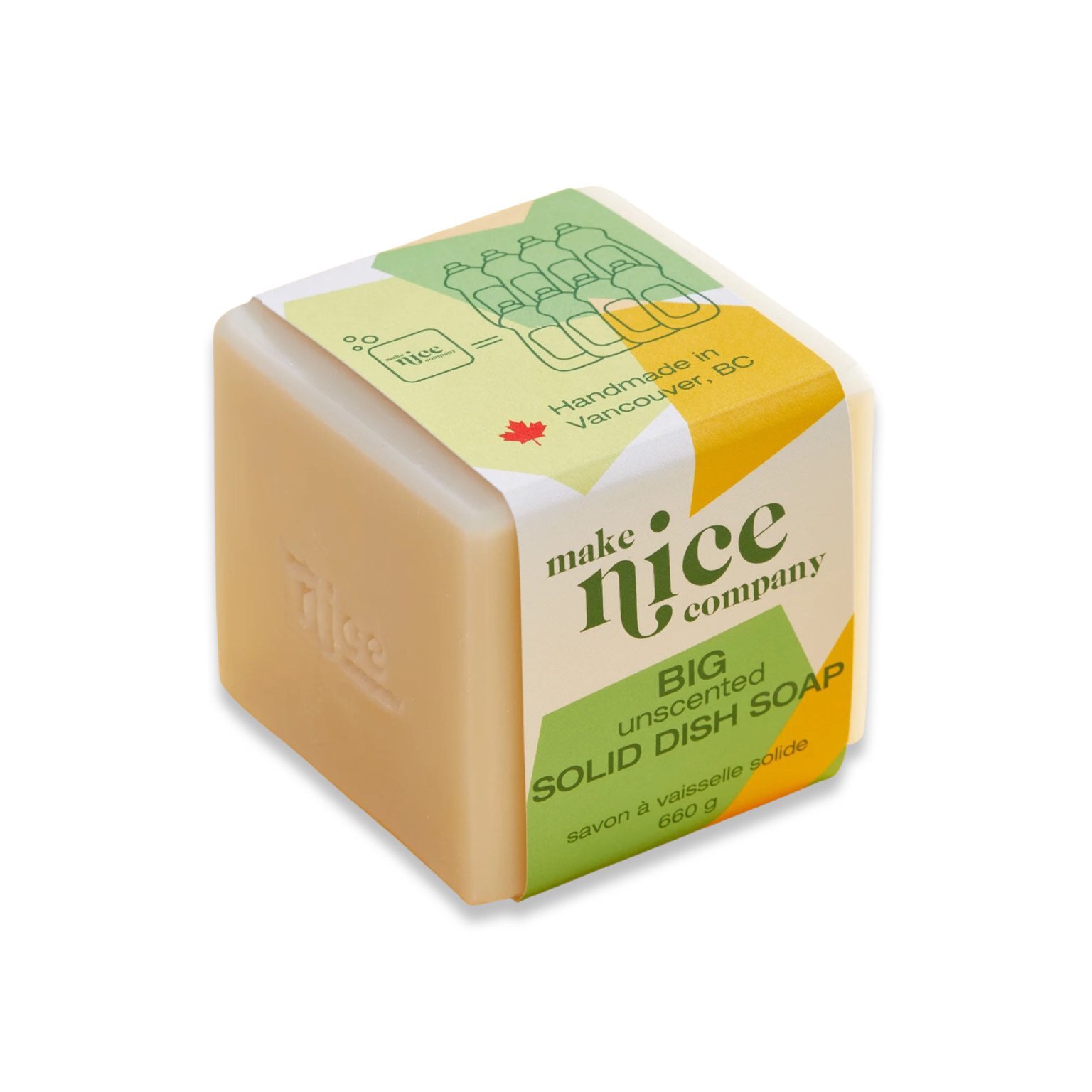 Make Nice Big Solid Dish Soap | Nature's Bodega – Natures Bodega