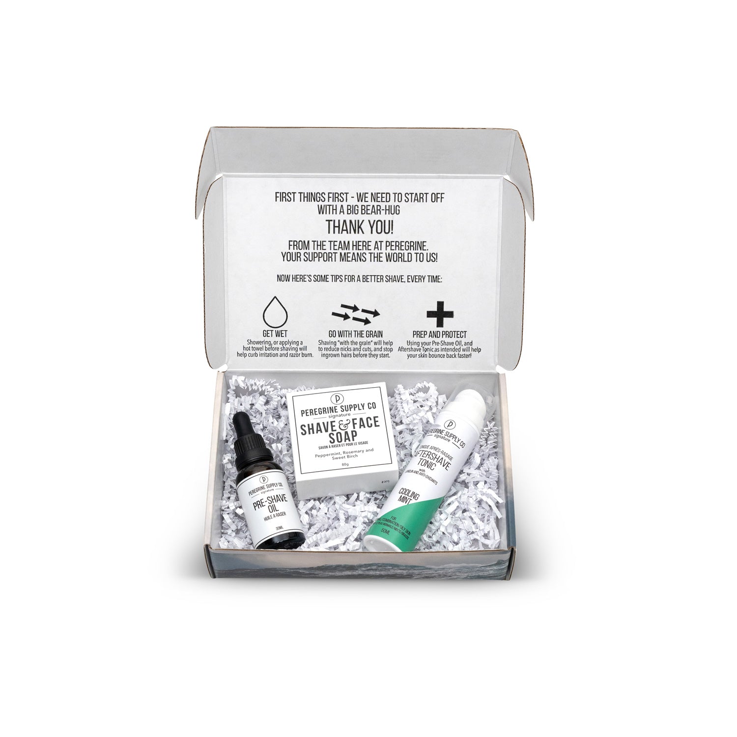 Peregrine Supply Shaving Kit | Nature's Bodega – Natures Bodega