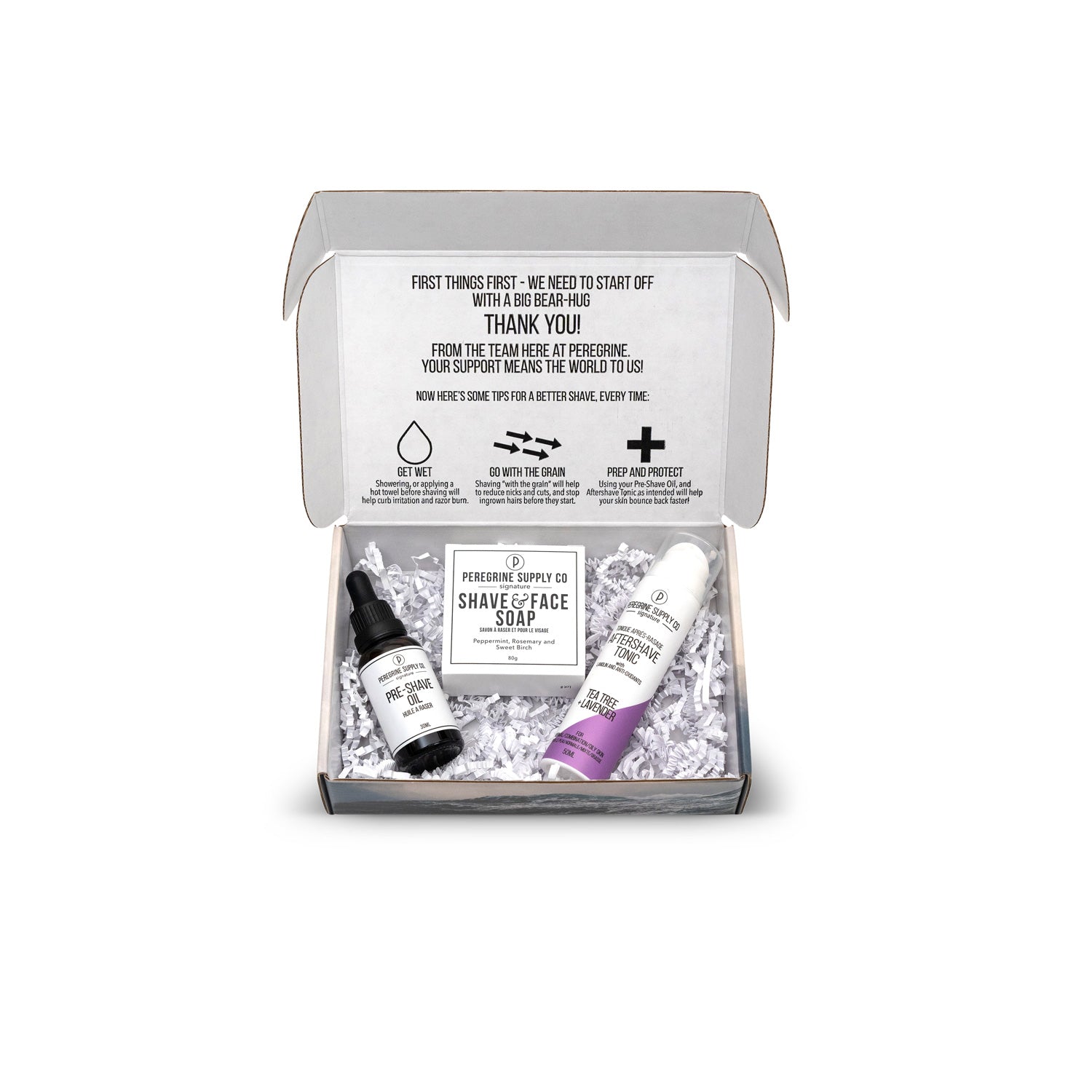 Peregrine Supply Shaving Kit | Nature's Bodega – Natures Bodega